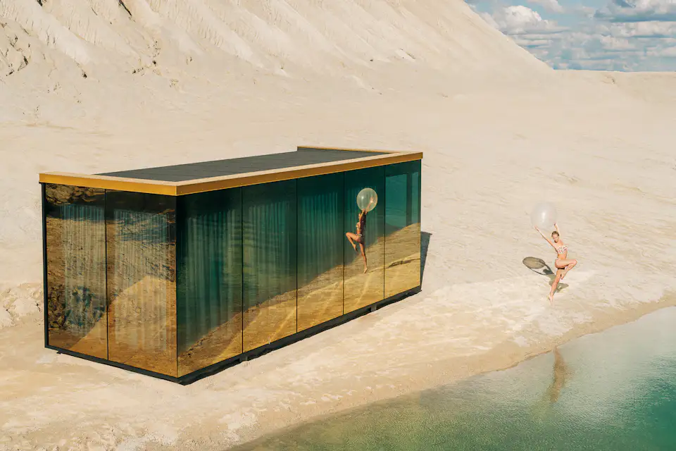 The ÖÖD Golden House - Probably the most exclusive tiny house in the ...