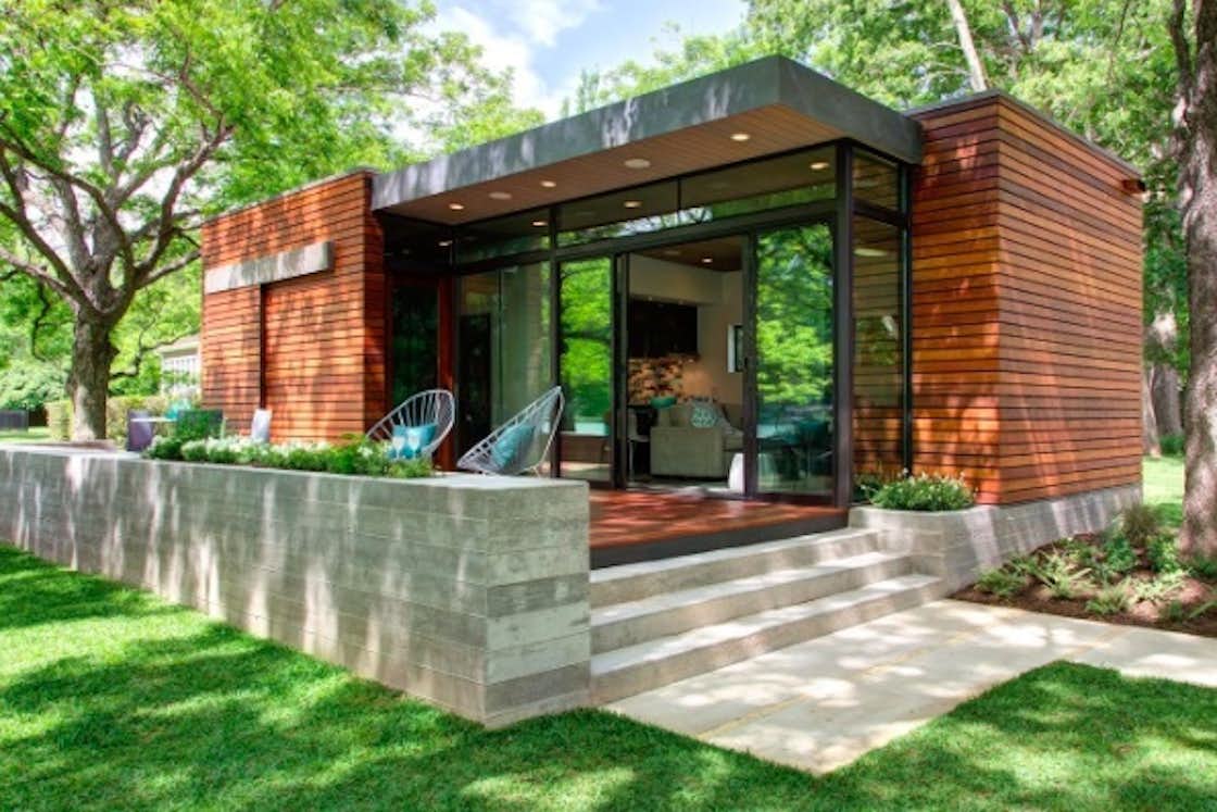 Photo 1 of 1 in Small Zero Energy Off Grid Sustainable Home - Dwell