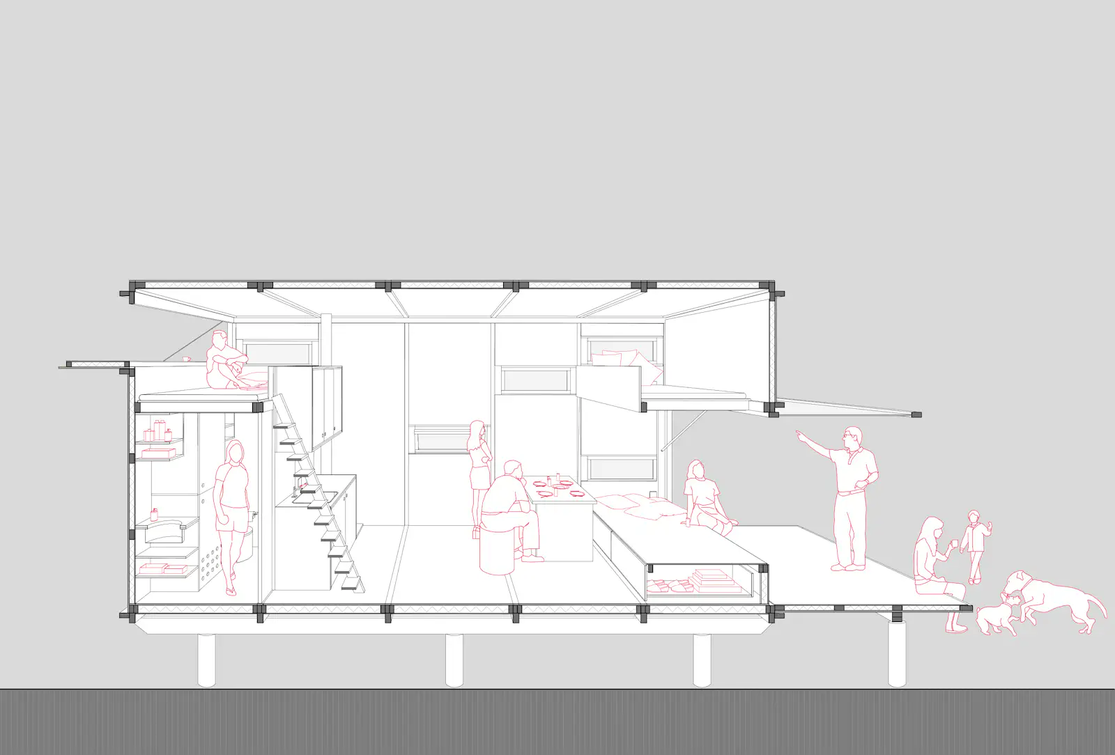 This Off-Grid Turkish Cabin Features a Nifty Pulley System - Dwell