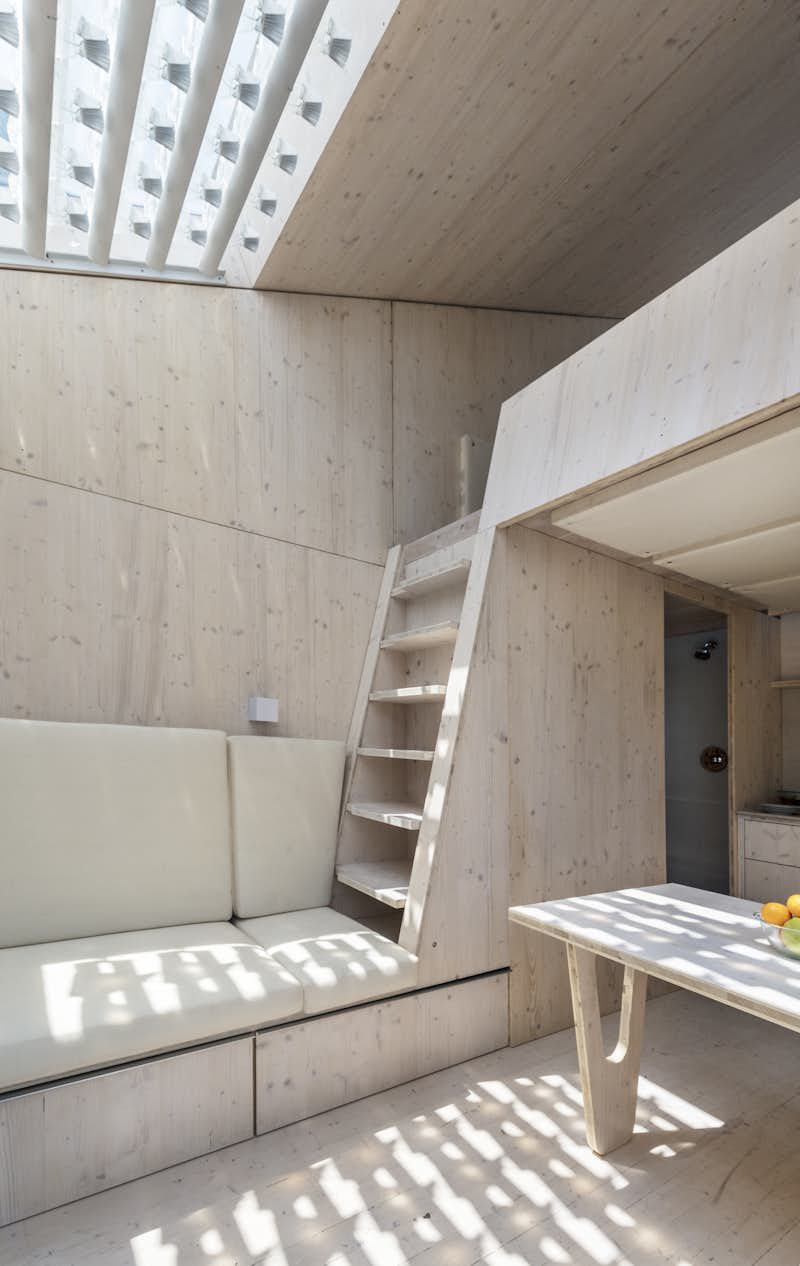 This Tiny, Off-Grid Prefab Home Grows Its Own Food - Dwell