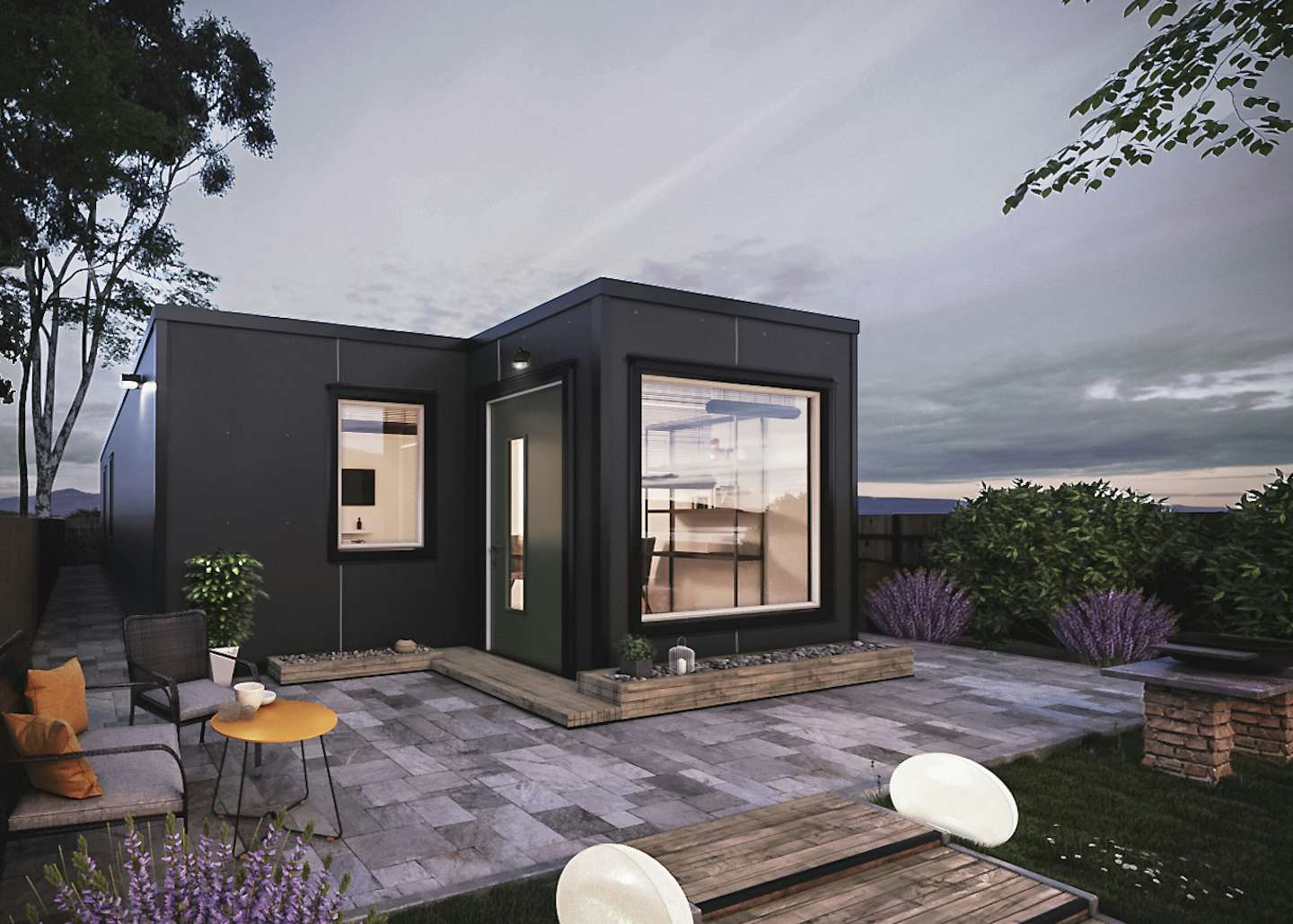 Photo 1 of 19 in 9 Shipping Container Home Floor Plans That Maximize ...
