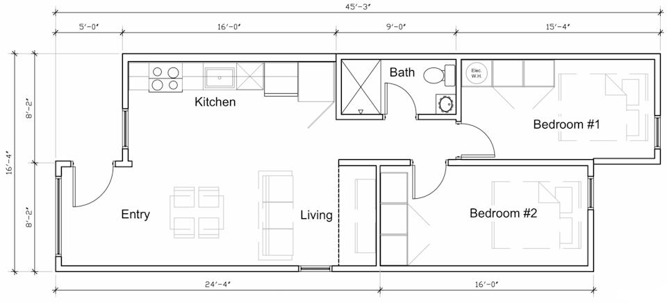 Photo 1 of 19 in 9 Shipping Container Home Floor Plans That Maximize ...