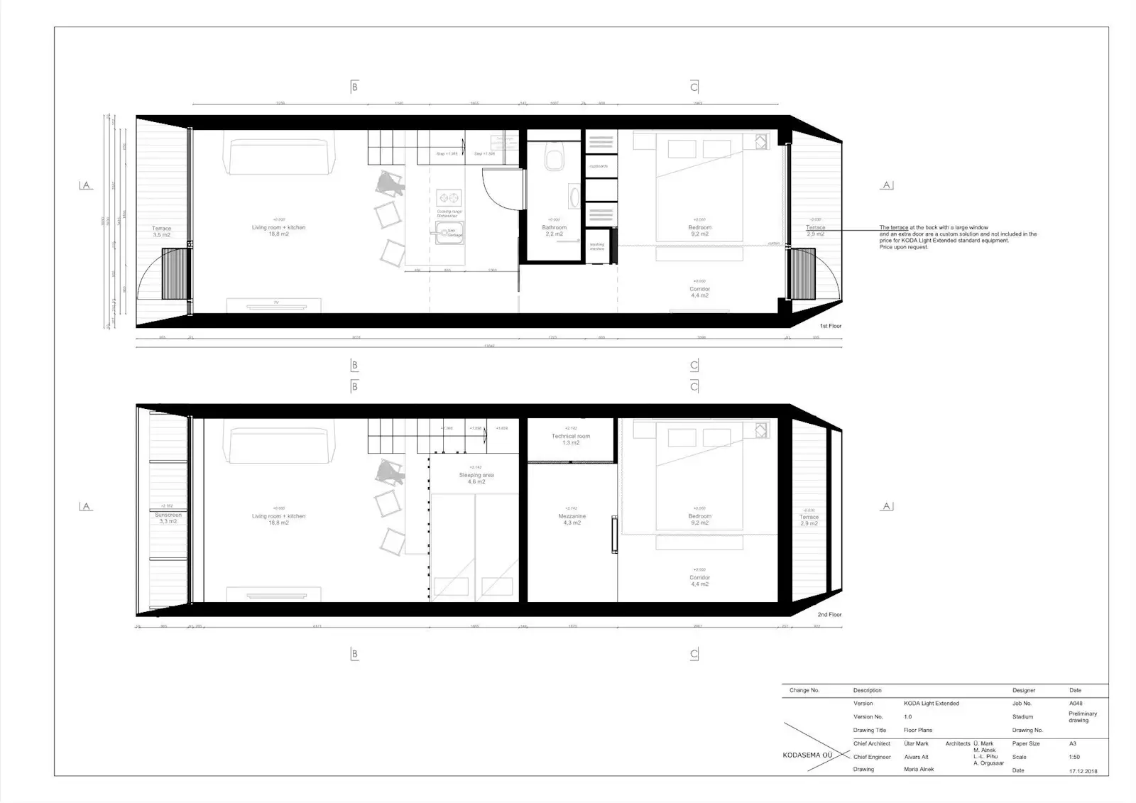 Kodasema Launches Four Minimalist Yet Cozy Tiny Houses - Dwell