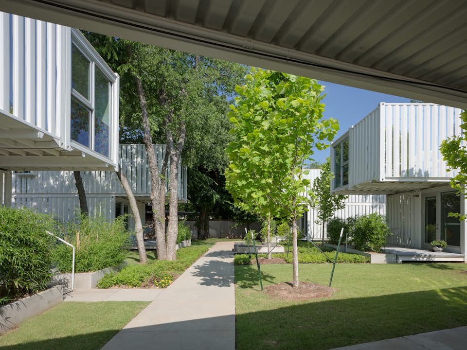 Photo 3 of 11 in A Sustainable Shipping Container Community Springs Up ...