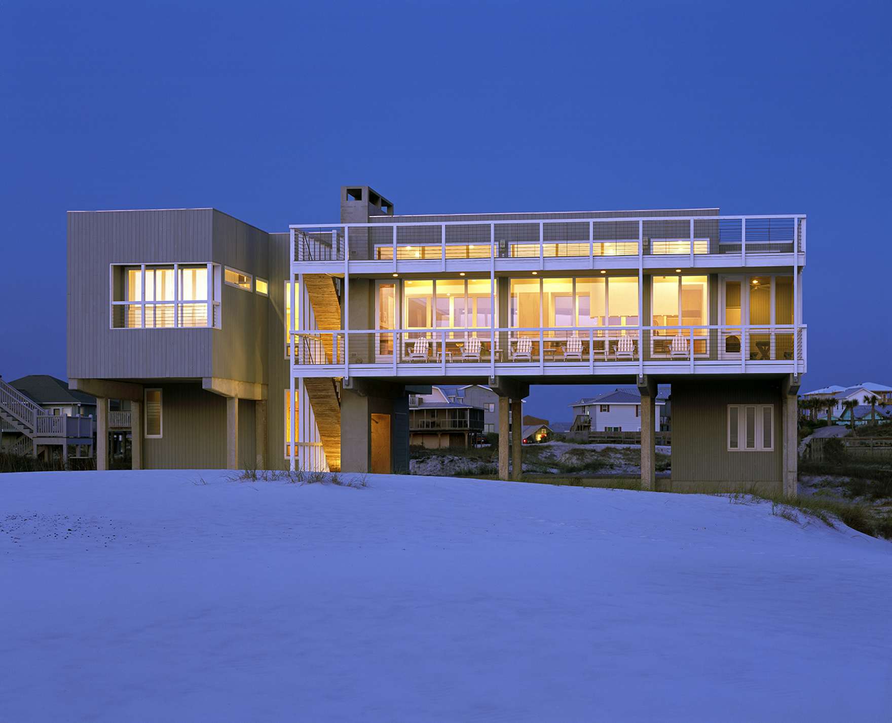 The King House Modern Home by McWhorter Vallee Design Inc. on Dwell