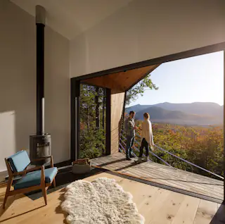 A Prefab Cabin in New Hampshire Is a Magnificent Mountain Retreat - Dwell