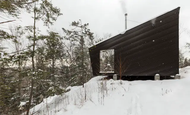 Photo 16 of 18 in A Prefab Cabin in New Hampshire Is a Magnificent ...