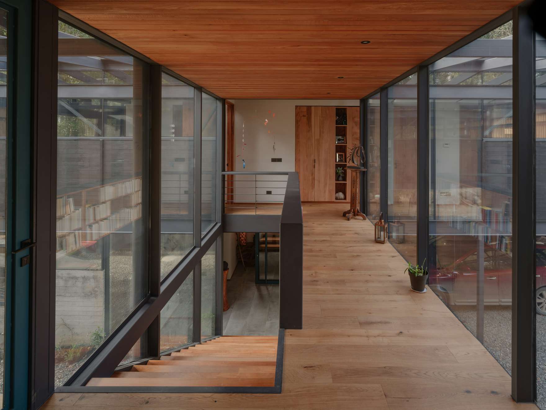 Photo 9 of 10 in This Forest Home in Chile Is Elevated to Float Among ...