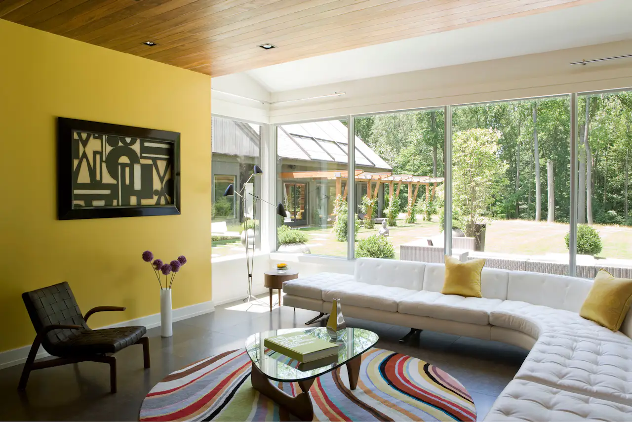 40+ Yellow Modern Home Design Ideas (44 Photos) - Dwell