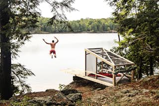 Photo 1 of 6 in Dream/Dive Platform Encourages Playful Summer Living - Dwell