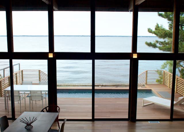 Photo 10 of 10 in A Respectfully Renovated Modern Beach House on Fire ...