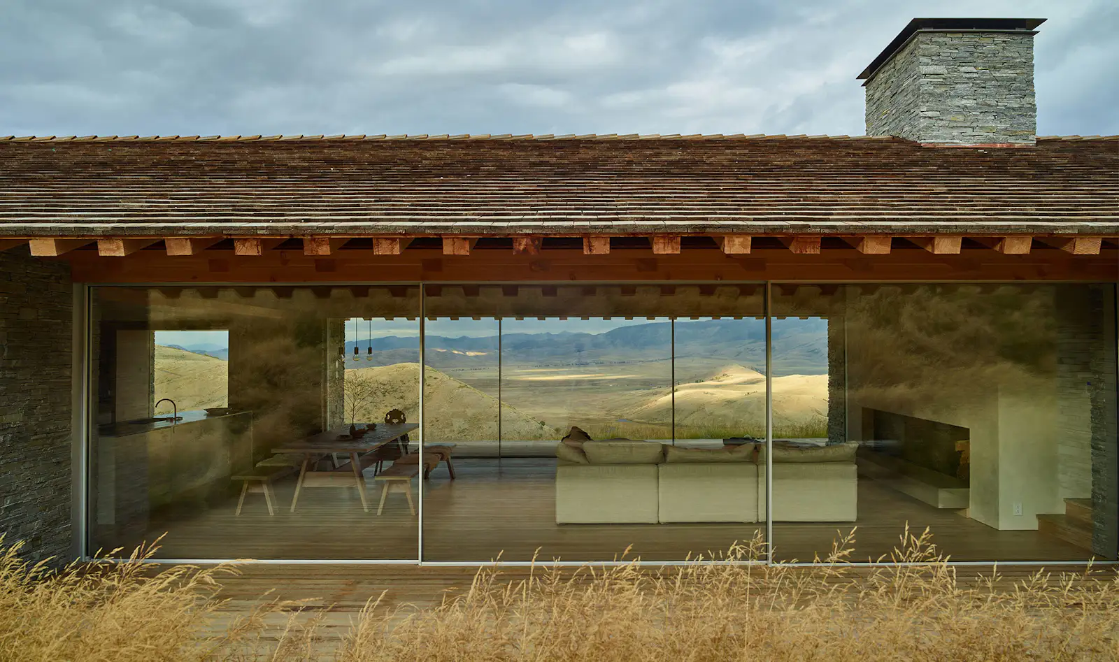 This Modern Stone Cabin Looks Like It Belongs in Middle-Earth - Dwell