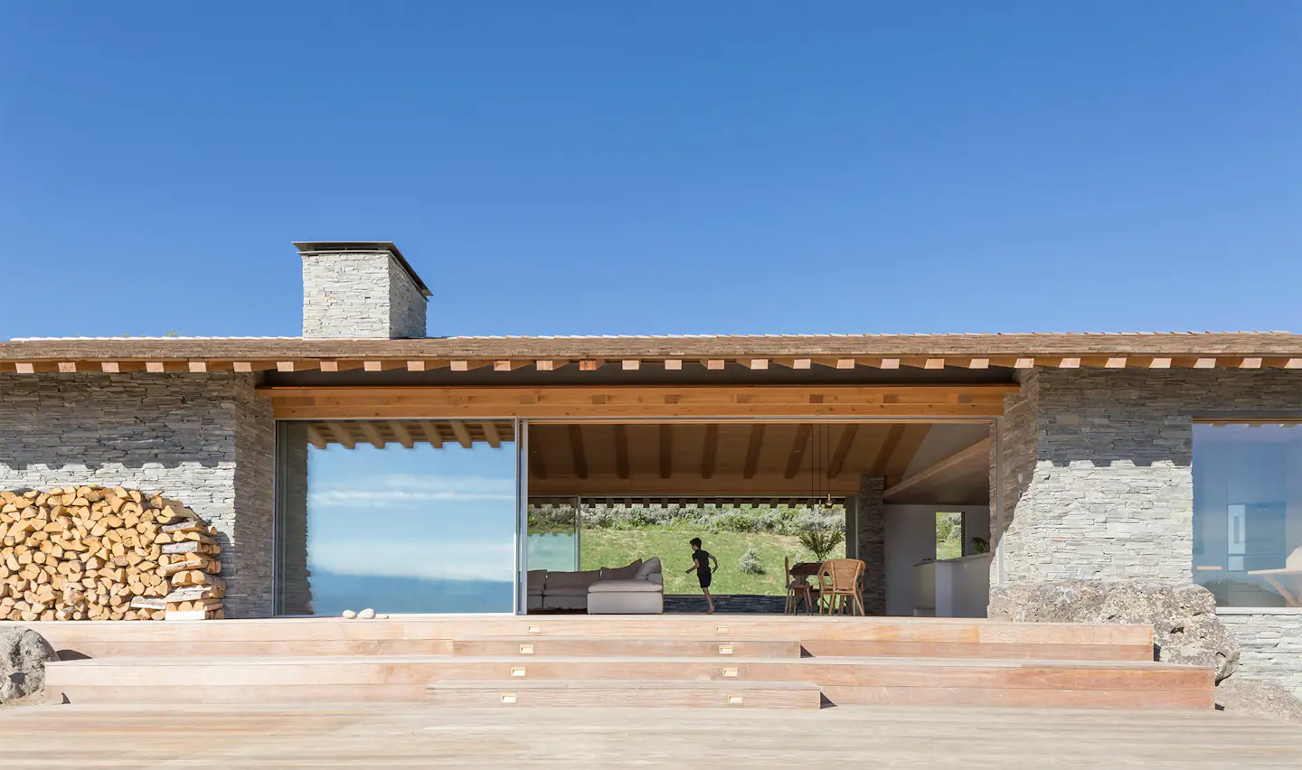 This Modern Stone Cabin Looks Like It Belongs in Middle-Earth - Dwell
