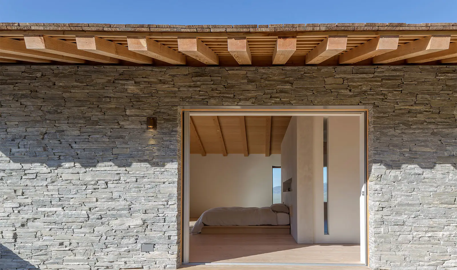 This Modern Stone Cabin Looks Like It Belongs in Middle-Earth - Dwell