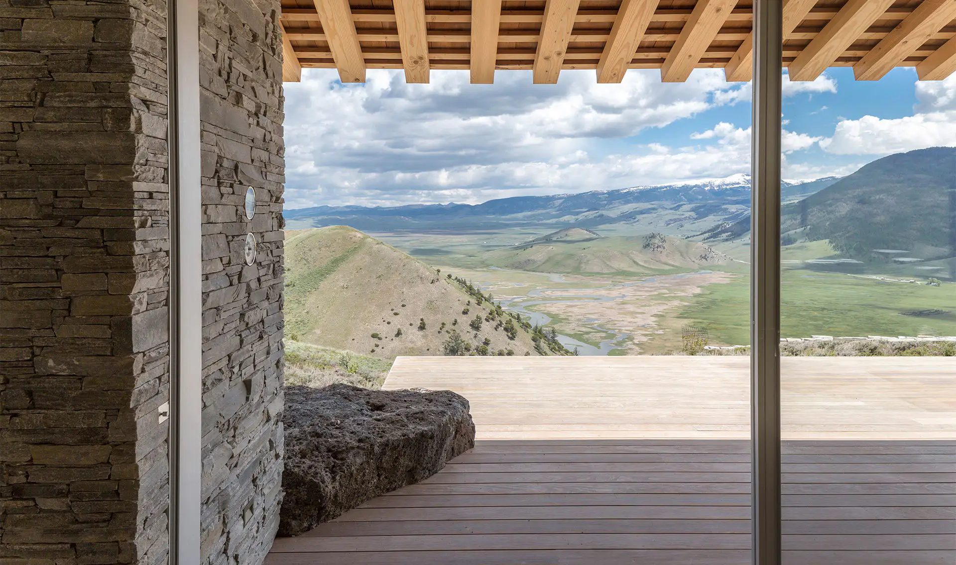This Modern Stone Cabin Looks Like It Belongs in Middle-Earth - Dwell
