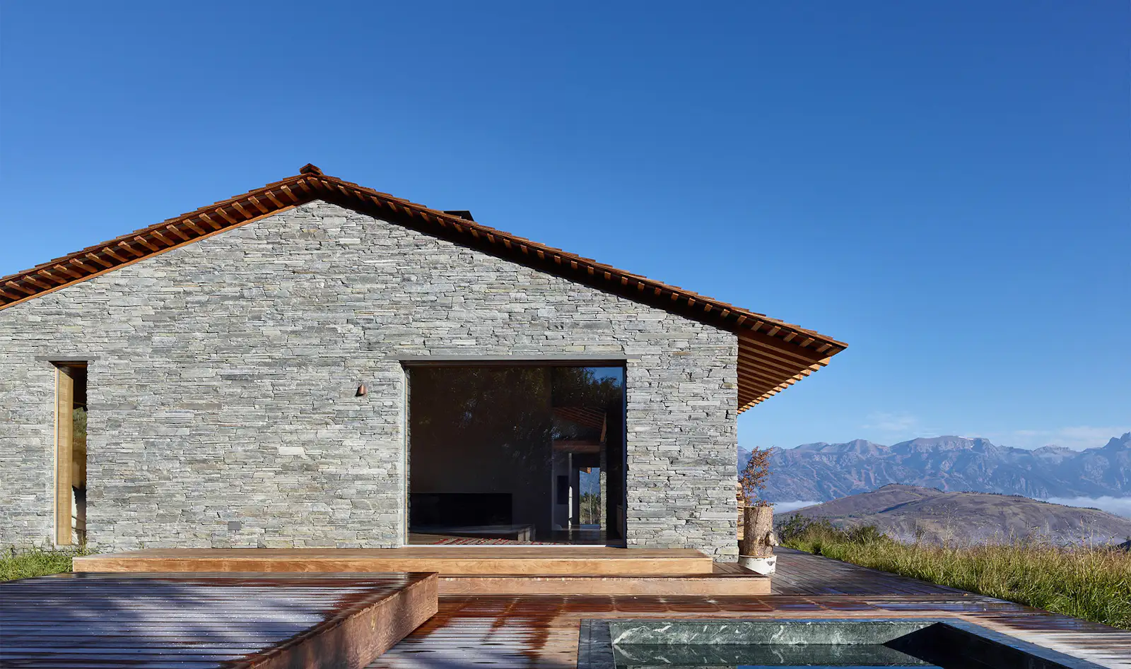 This Modern Stone Cabin Looks Like It Belongs in Middle-Earth - Dwell