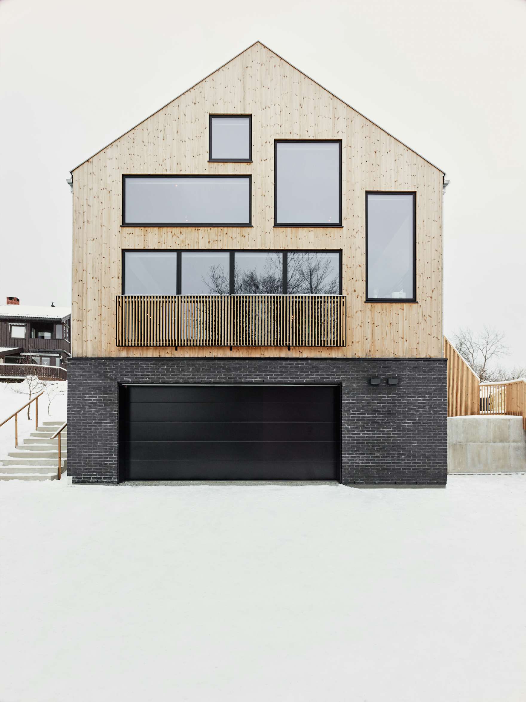 Photo 2 of 8 in A Split-Level Cabin in Norway Is a Cozy Family Hub - Dwell