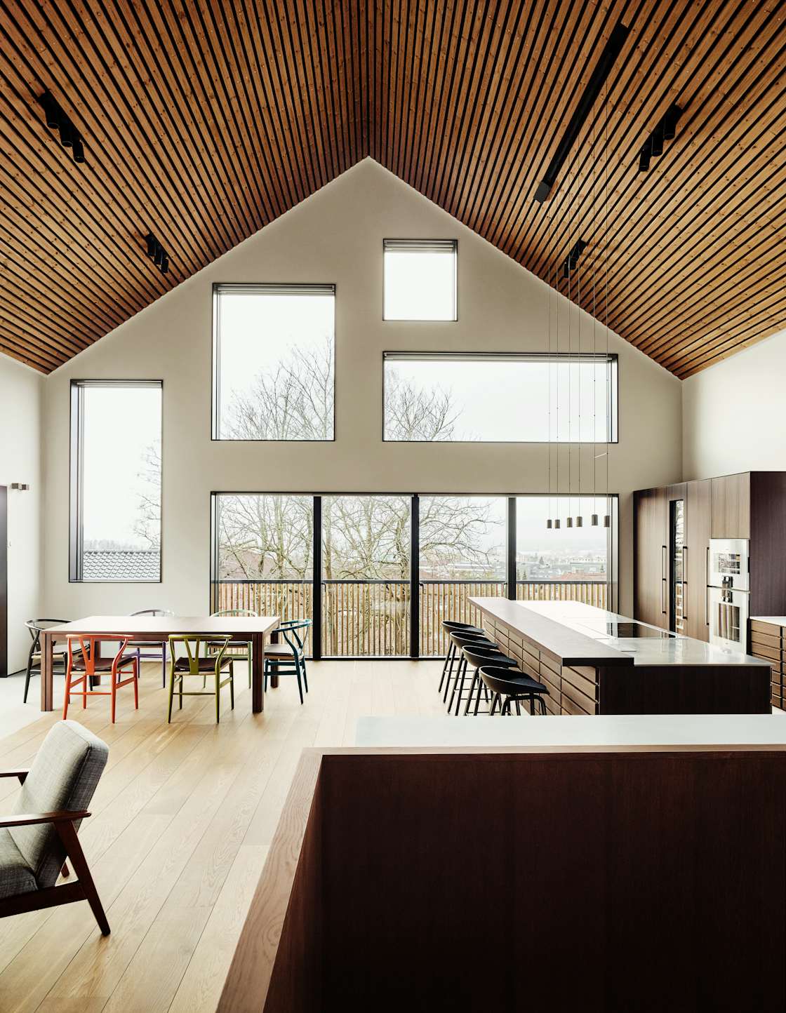 Photo 4 of 8 in A Split-Level Cabin in Norway Is a Cozy Family Hub - Dwell