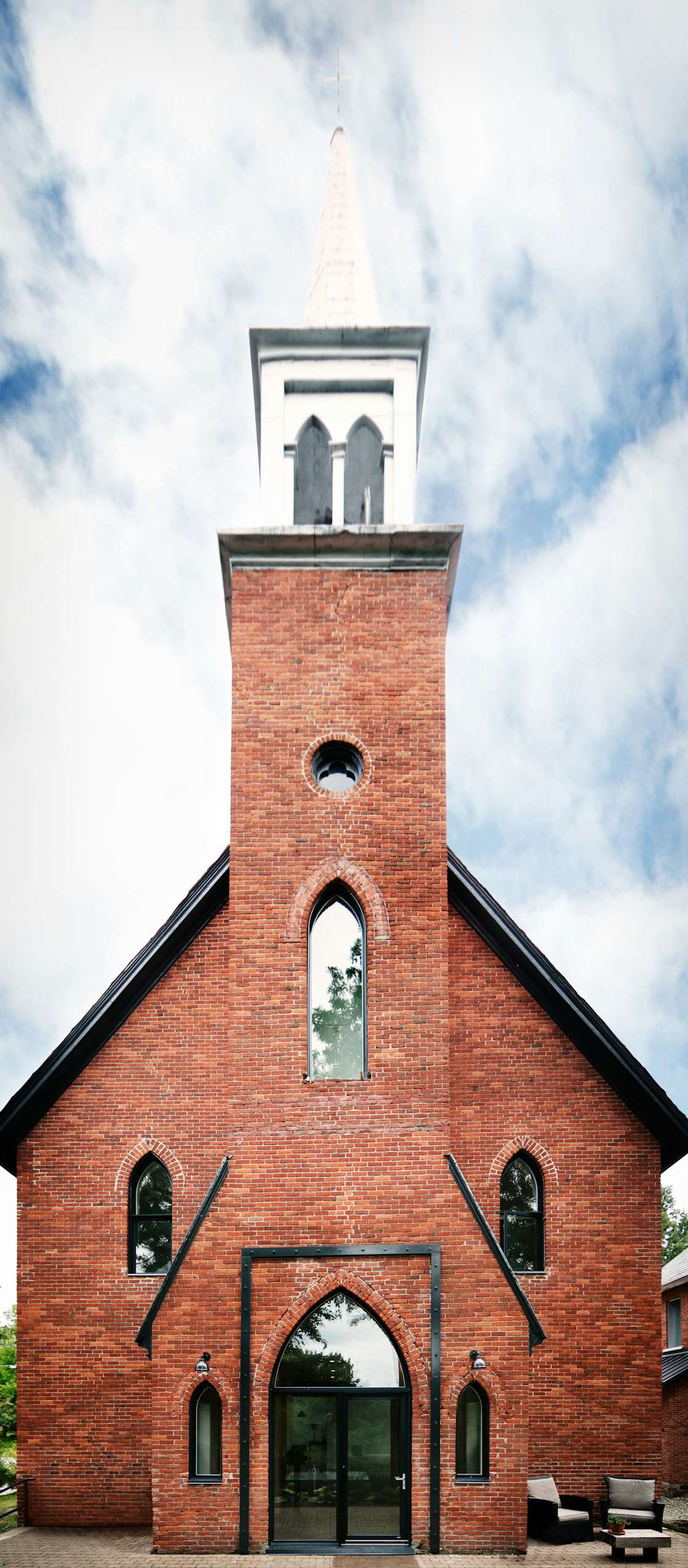 Photo 1 of 20 in Before & After: A Brick Church in Quebec Becomes a ...