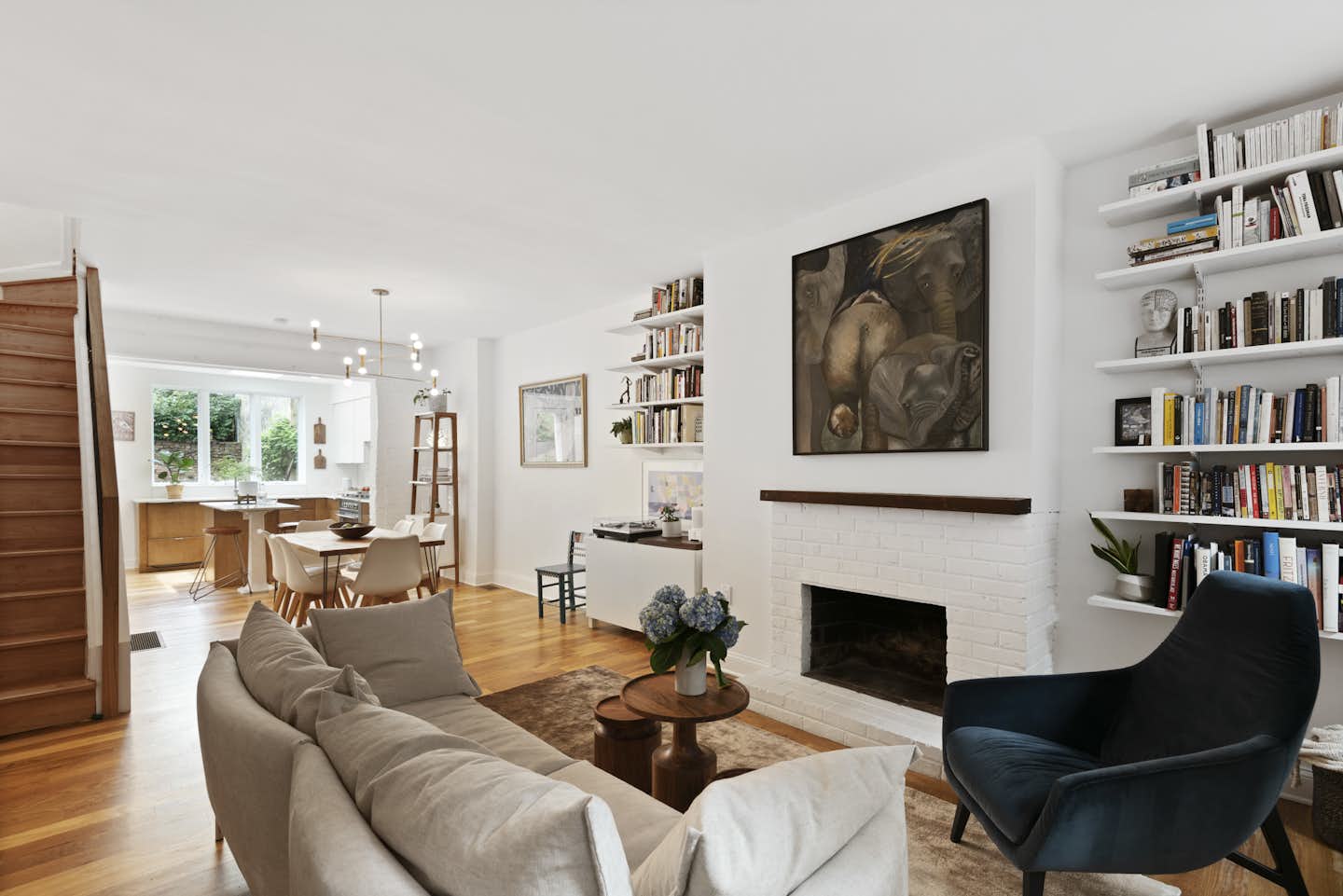 Photo 10 of 39 in 14 Row Houses and Brownstones “Before & After” Their ...