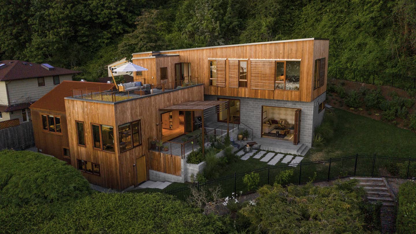 Photo 3 of 25 in A Designer Couple Build a Dream Home That Takes Indoor ...