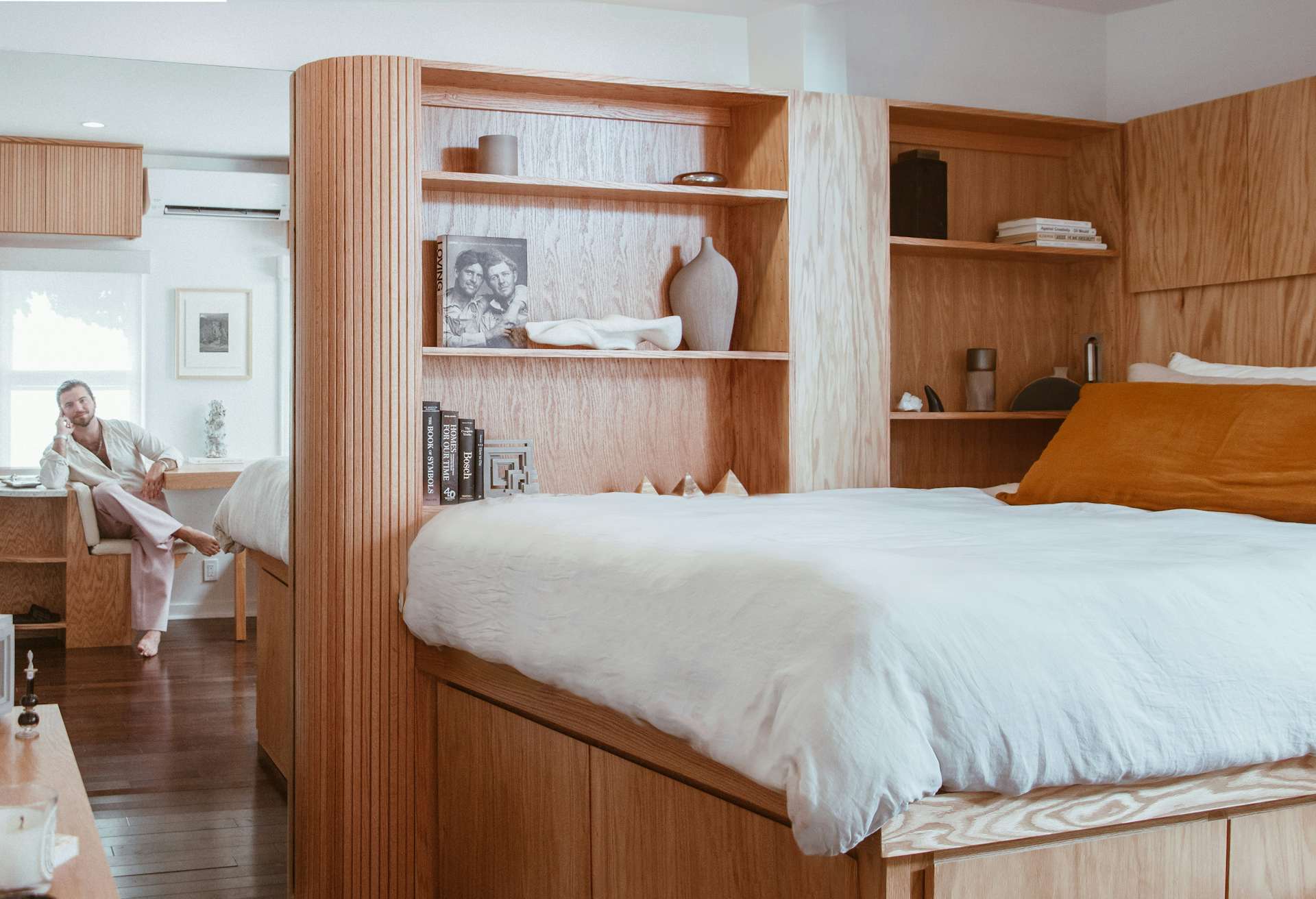 Bedroom Bookcase Design Photos and Ideas - Dwell