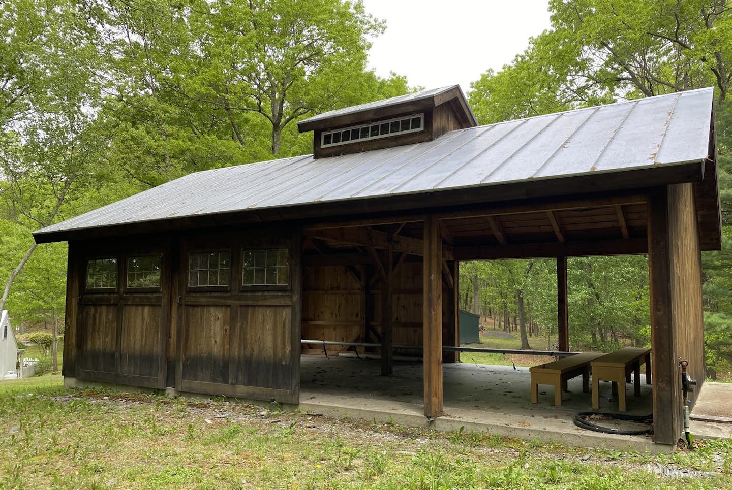 Photo 1 of 16 in Before & After: A Couple Turn a Bare-Bones Barn Into ...