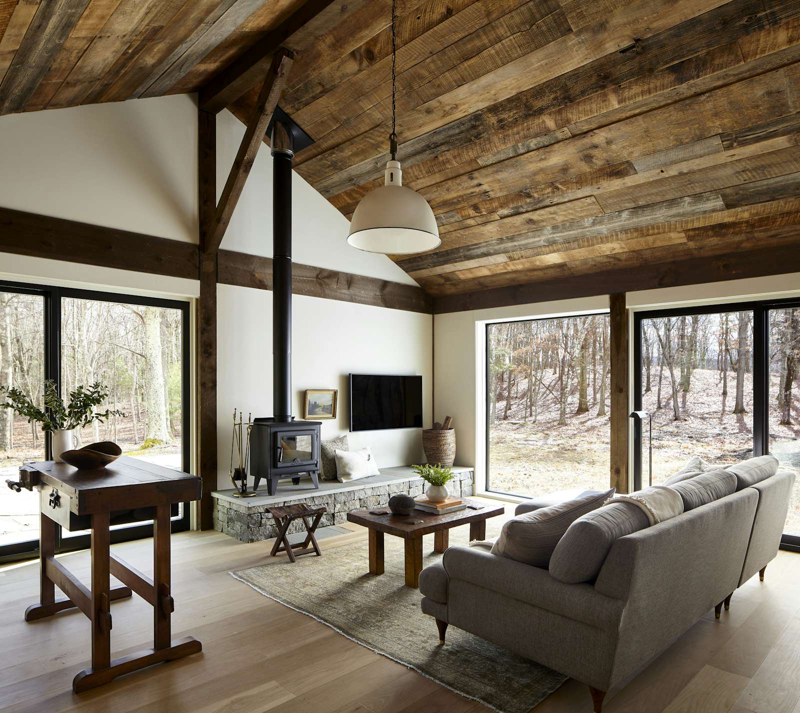 Photo 6 of 16 in Before & After: A Couple Turn a Bare-Bones Barn Into ...