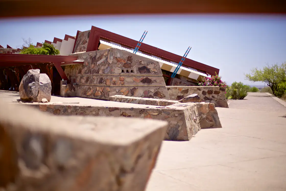 Tour Frank Lloyd Wright's Spectacular Desert Retreat and School in ...