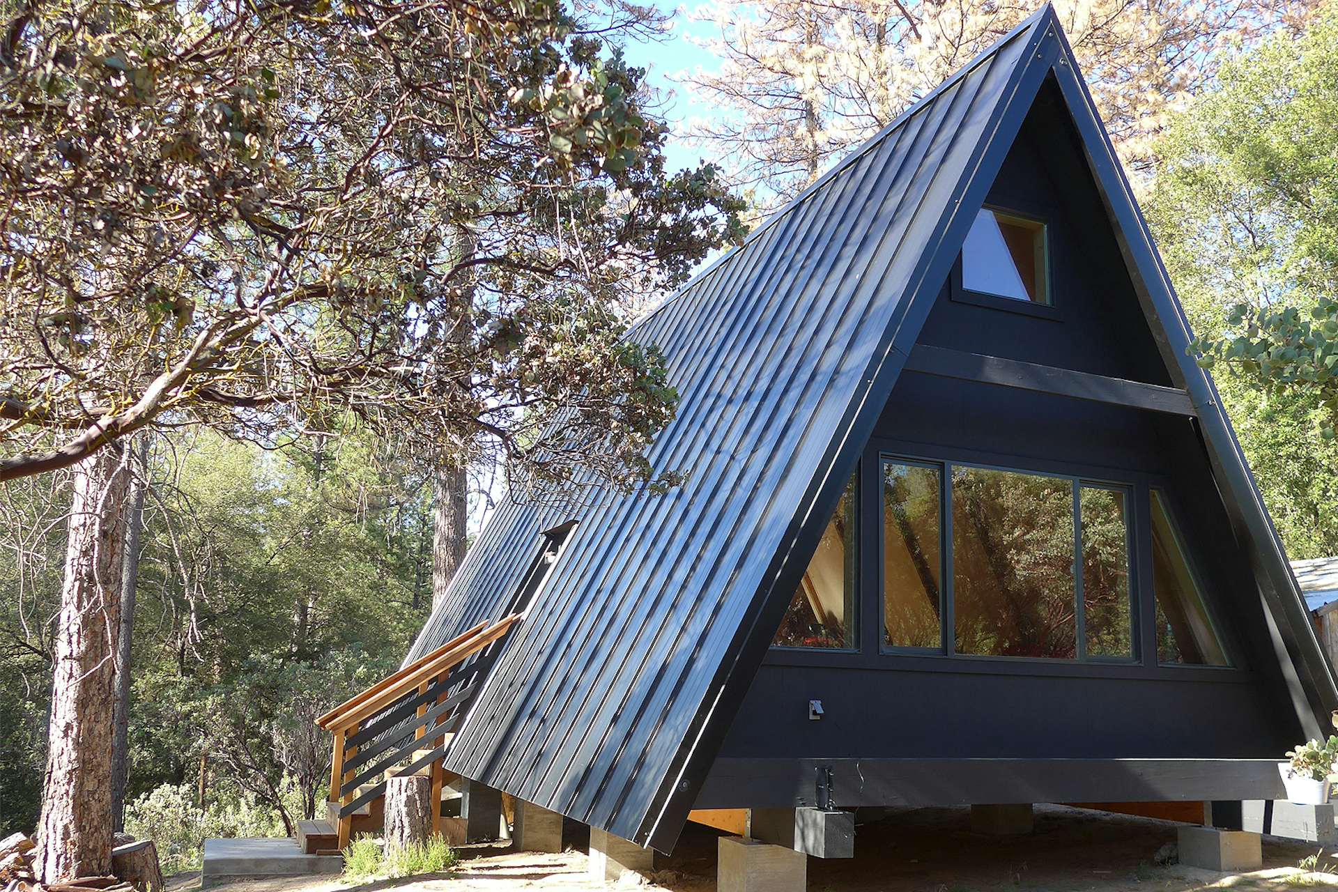 Photo 10 of 11 in 11 Alluring A-Frame Homes You Can Rent Right Now - Dwell