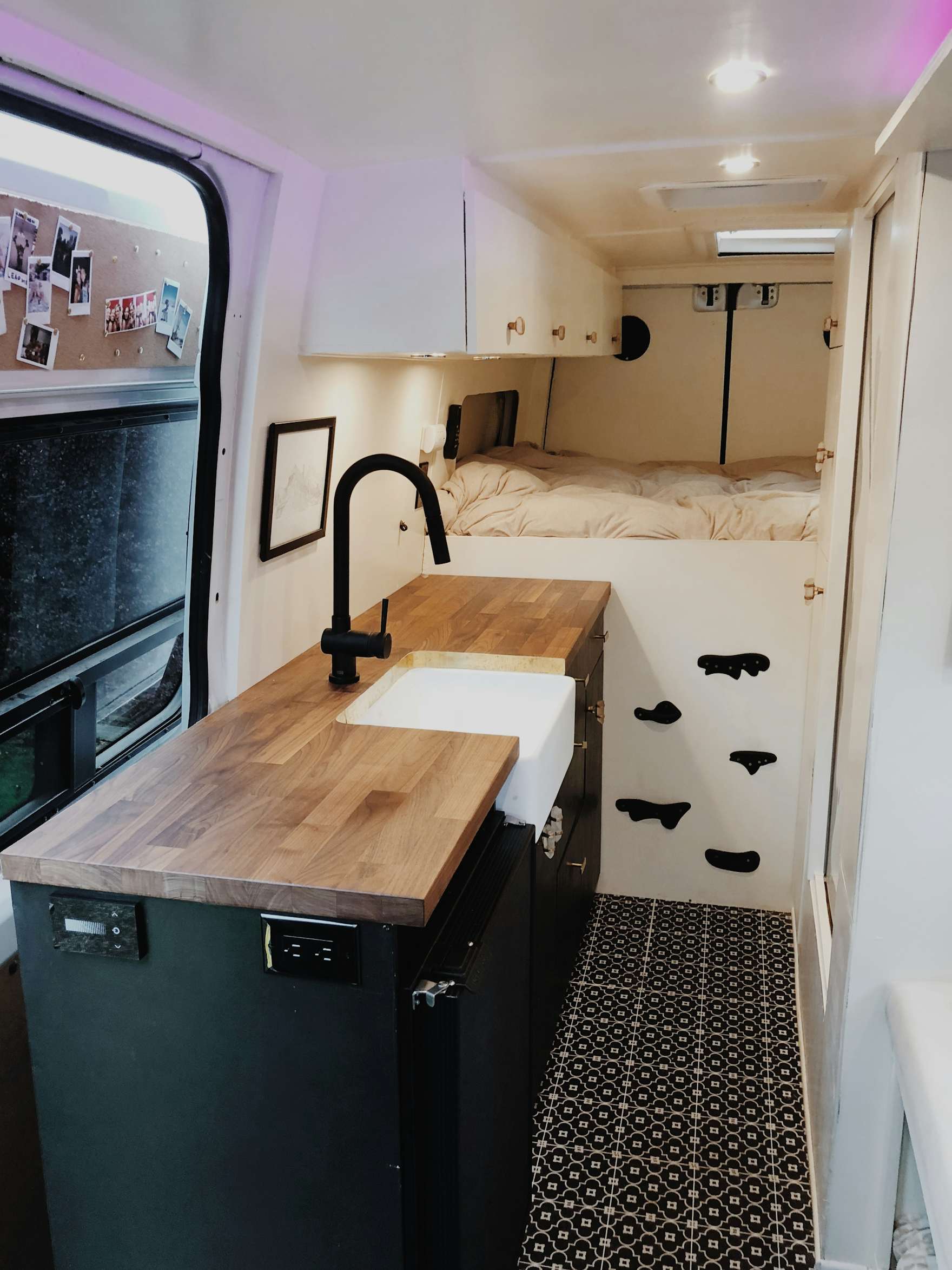 A Creative Duo Turns a Sprinter Van Into a Dream Home For $23K - Dwell