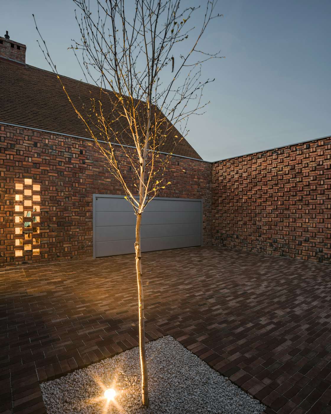 Photo 7 of 12 in Mesmerizing Brickwork Wraps This House in Poland - Dwell