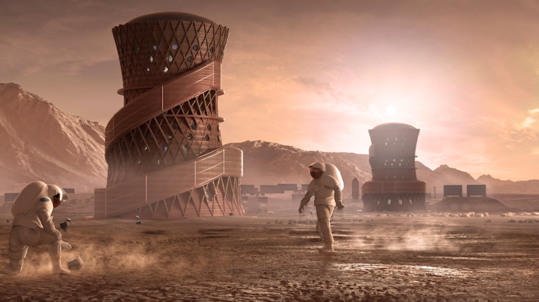 Photo 1 of 3 in NASA Unveils Top Designs For 3D-Printed Homes on Mars ...
