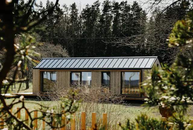 Photo 3 of 10 in This Timber Prefab by Manta North Is What Dreams Are ...