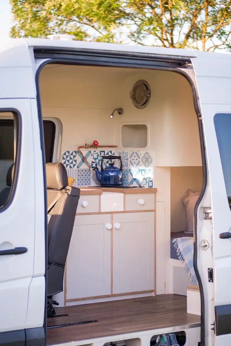 Photo 4 of 10 in Budget Breakdown: A Mercedes-Benz Sprinter Van Turns ...