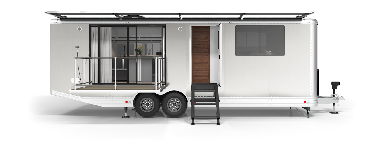 Living Vehicle Launches New 2020 Luxury Trailer With Off-Grid Living in ...