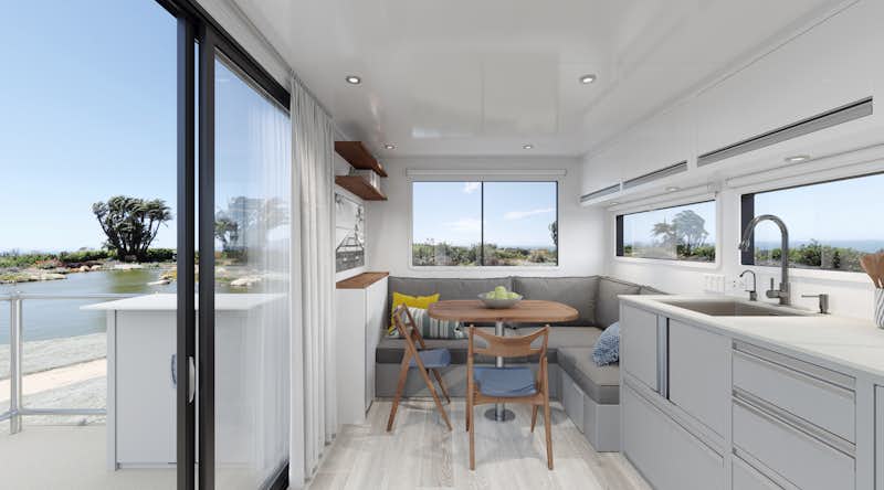 Living Vehicle Launches New 2020 Luxury Trailer With Off-Grid Living in ...