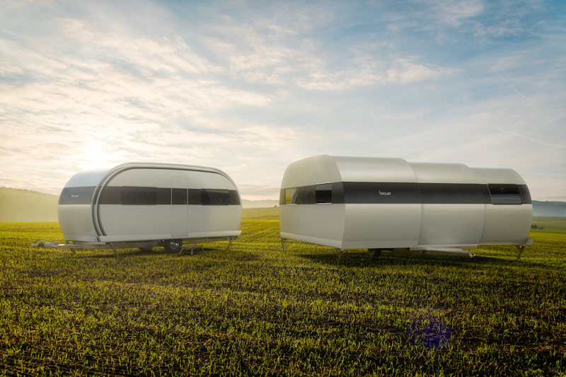 This New Camper Triples in Size With the Push of a Button - Dwell