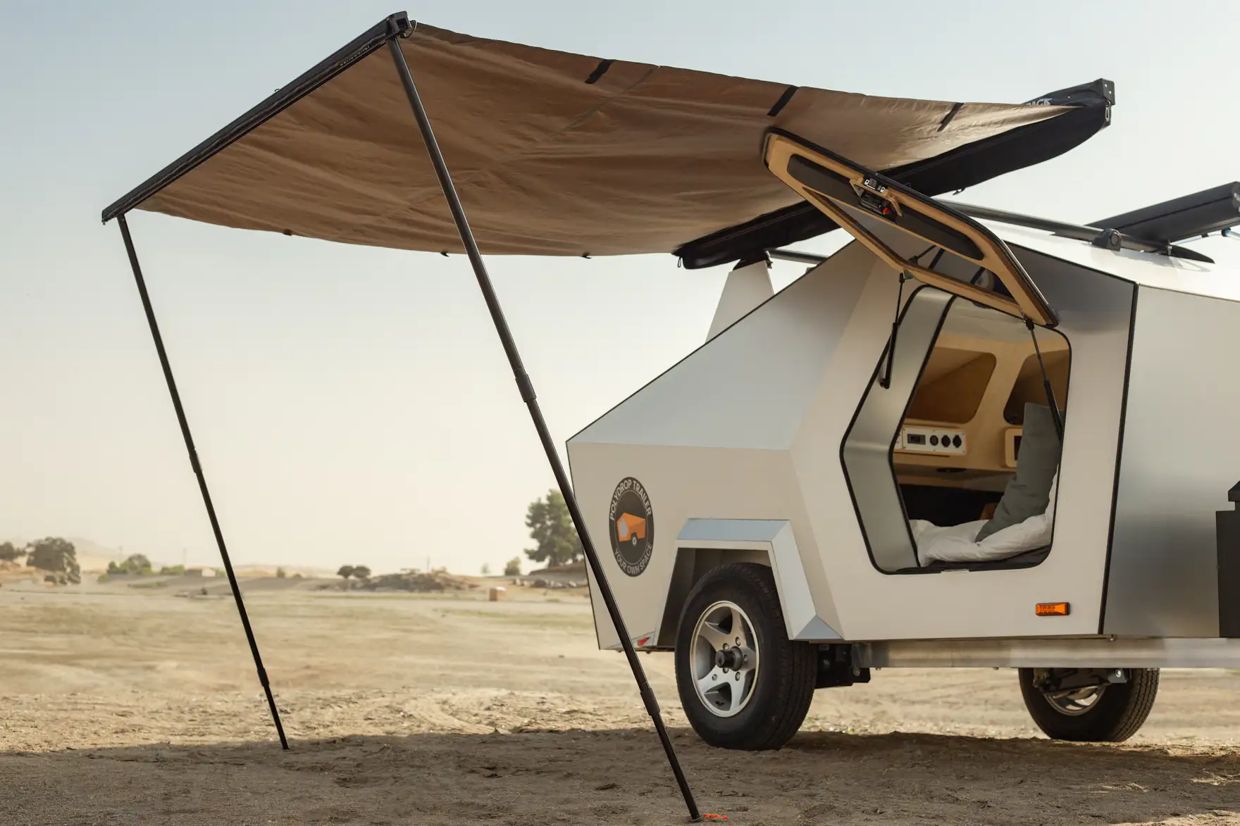 The New Polydrops 2020 Camper Is the Perfect Companion to Tesla’s ...