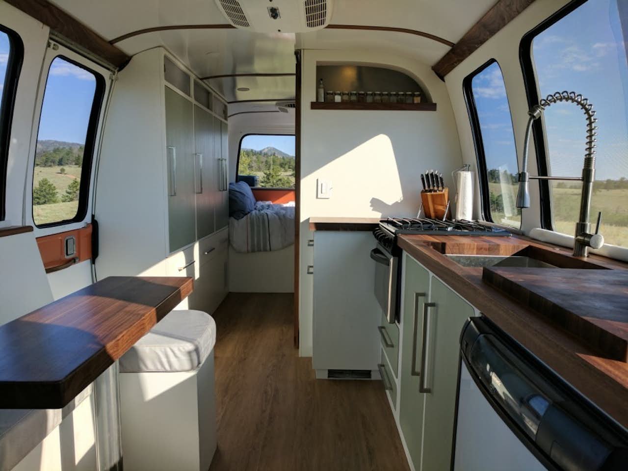The GMC RV Motorhome Remodel by Kathleen and Justin Brady - Dwell