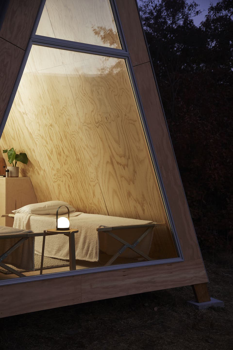 DIY A-Frame Cabin Kit by Den - Dwell