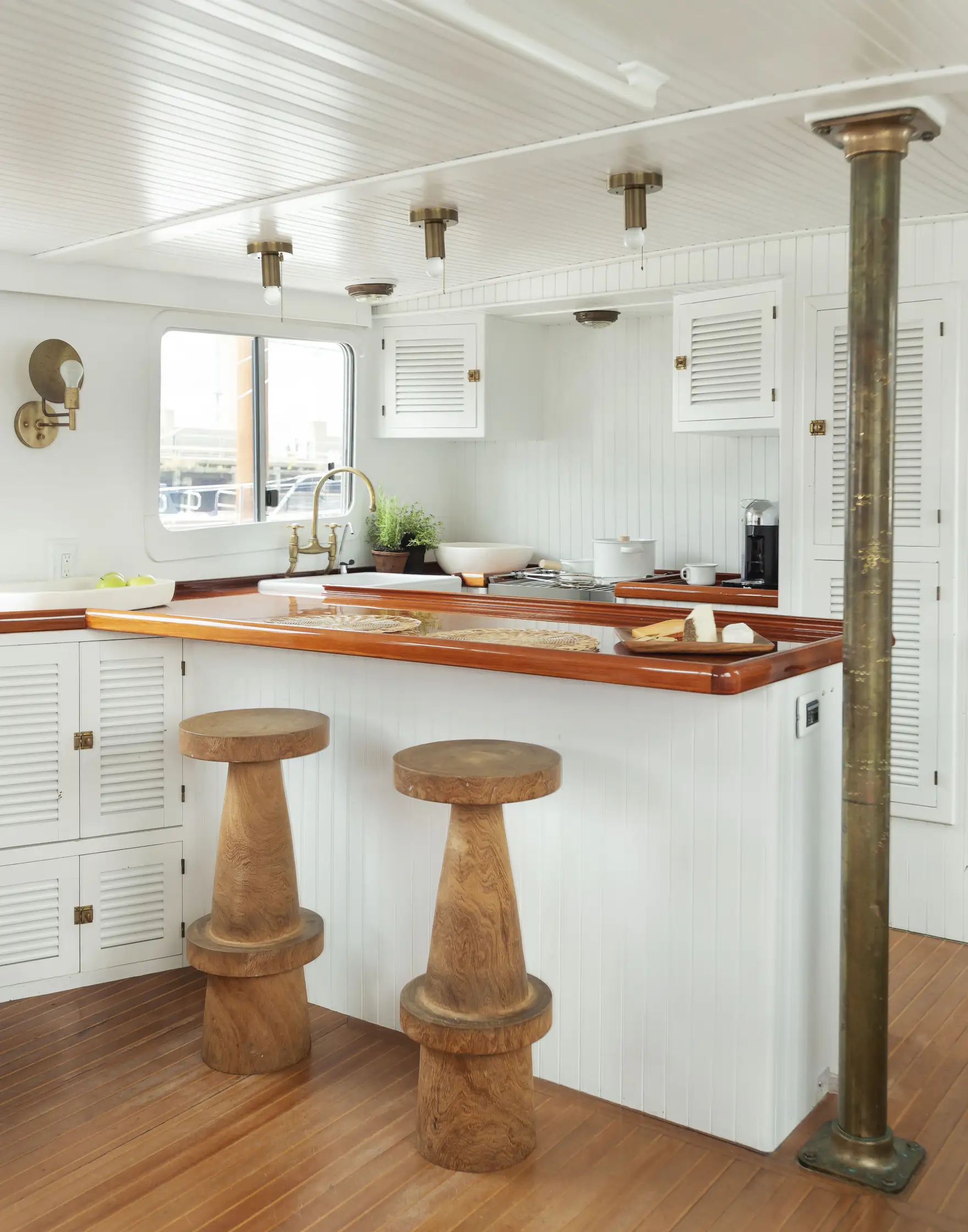 A Family of Four Sets Sail Aboard Their Beloved Tugboat Named Lucy - Dwell