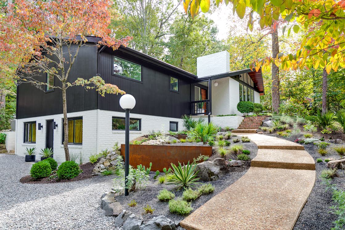 Exterior Gable Roofline Mid Century Design Photos and Ideas - Dwell