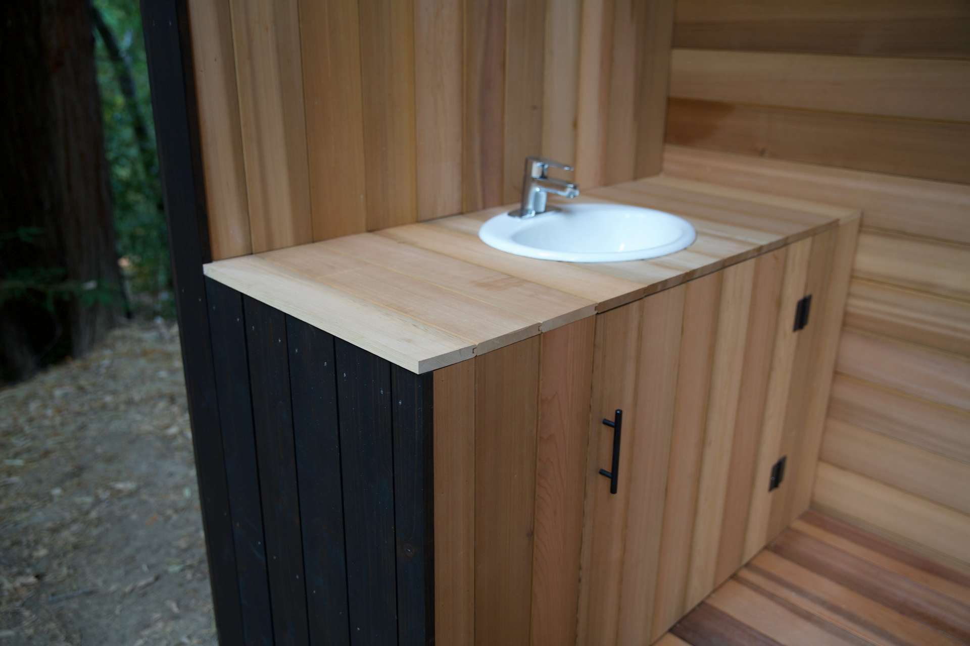 Photo 8 of 15 in DIY Project: How to Build Your Own Modern Outhouse ...