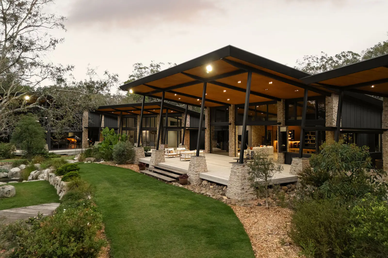 Photo 1 of 9 in Five Separate Pavilions Make Up This Showstopping ...