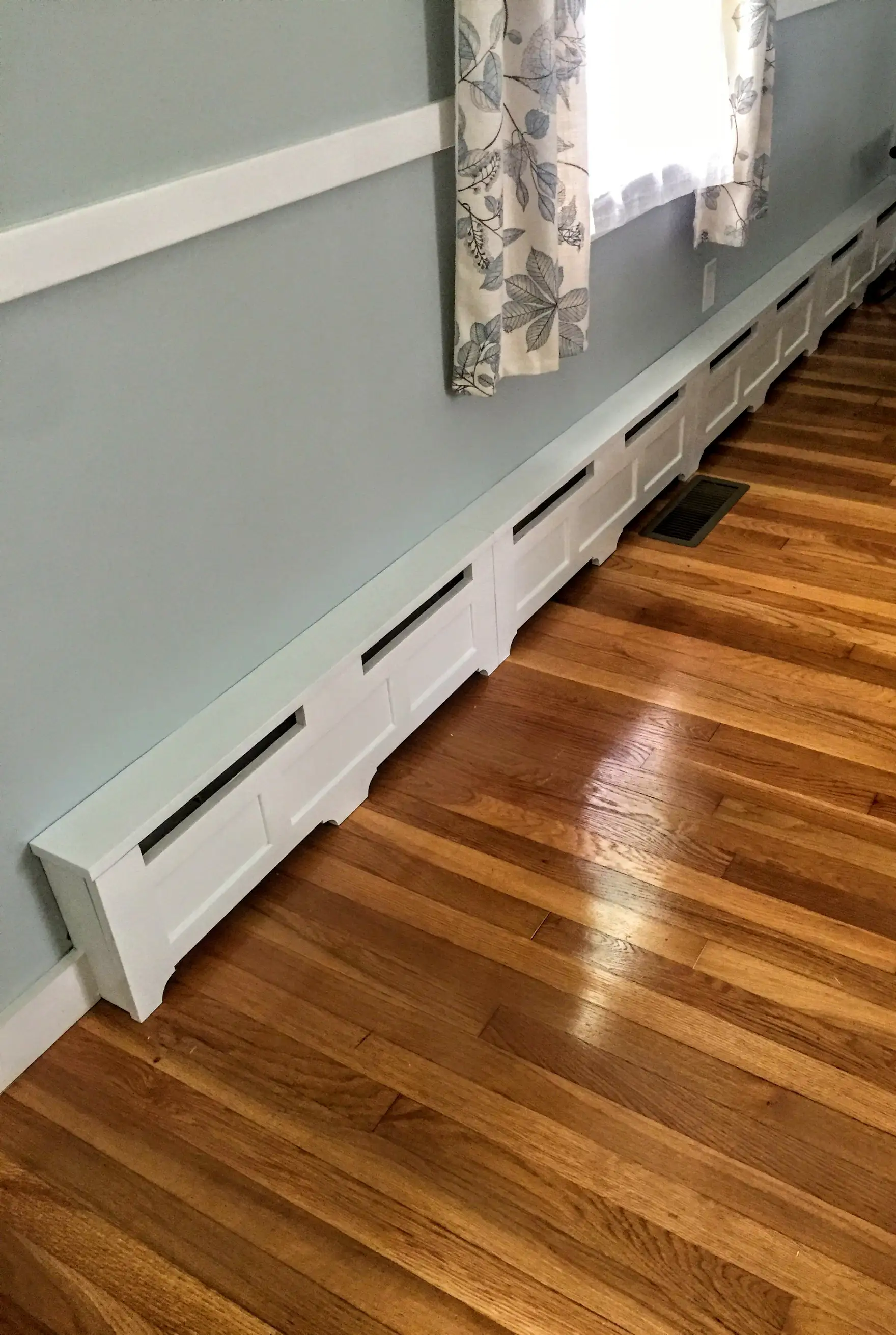Photo 7 of 7 in Custom Baseboard Radiator Covers by Erik Mendoza - Dwell