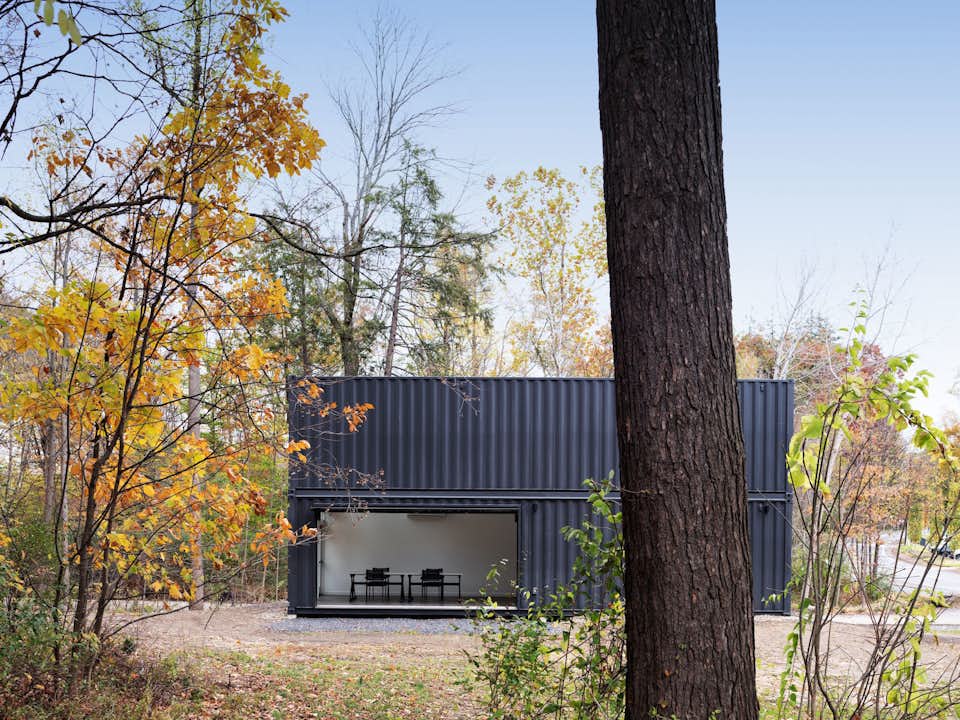 Photo 2 of 12 in A Shipping Container Prefab Lab Is Built in Only 4 ...