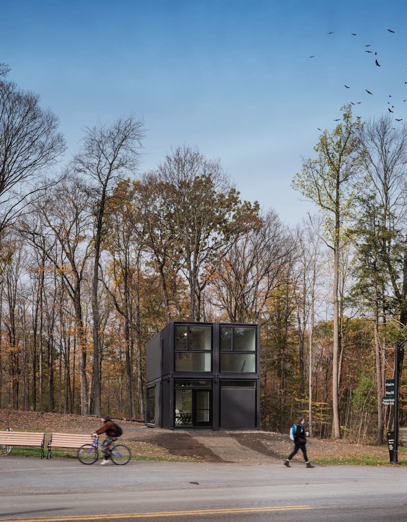 Photo 1 of 12 in A Shipping Container Prefab Lab Is Built in Only 4 ...