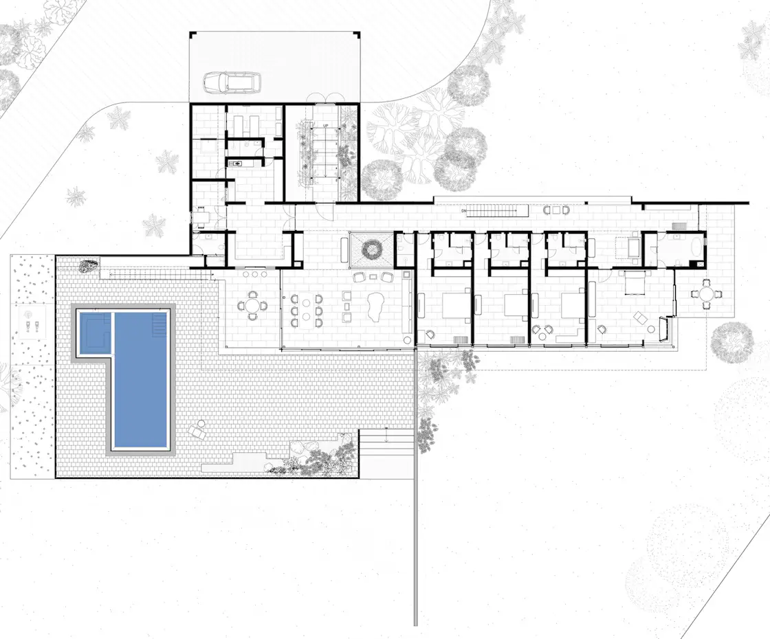 Photo 14 of 14 in A Modern Home in India Evokes Emotion With a Giant 4 ...