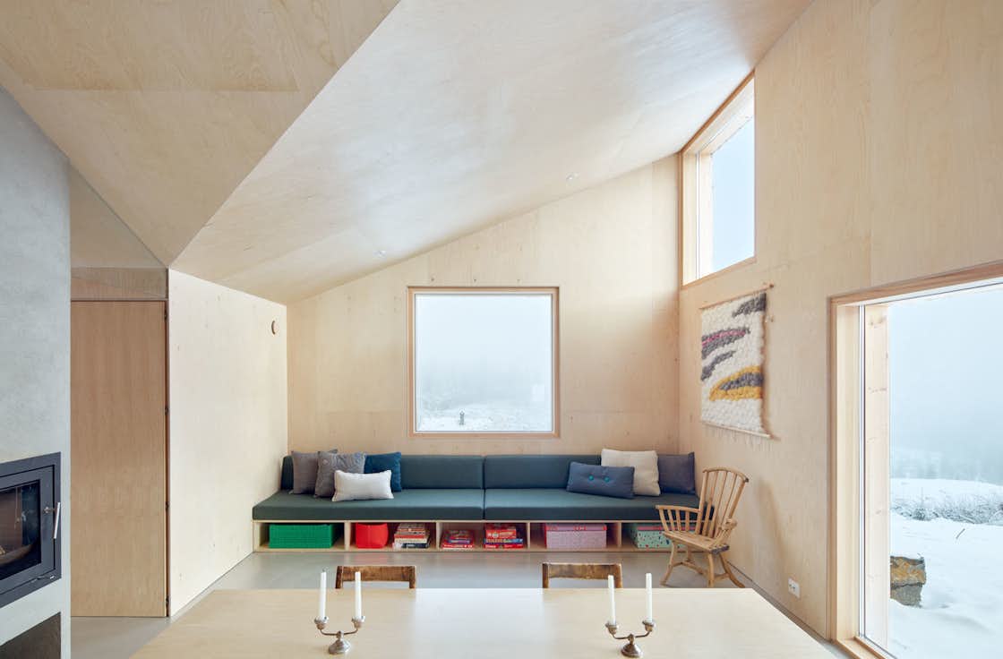 A Pinwheel-Shaped Cabin in Norway Is a Fresh Take on the Traditional ...